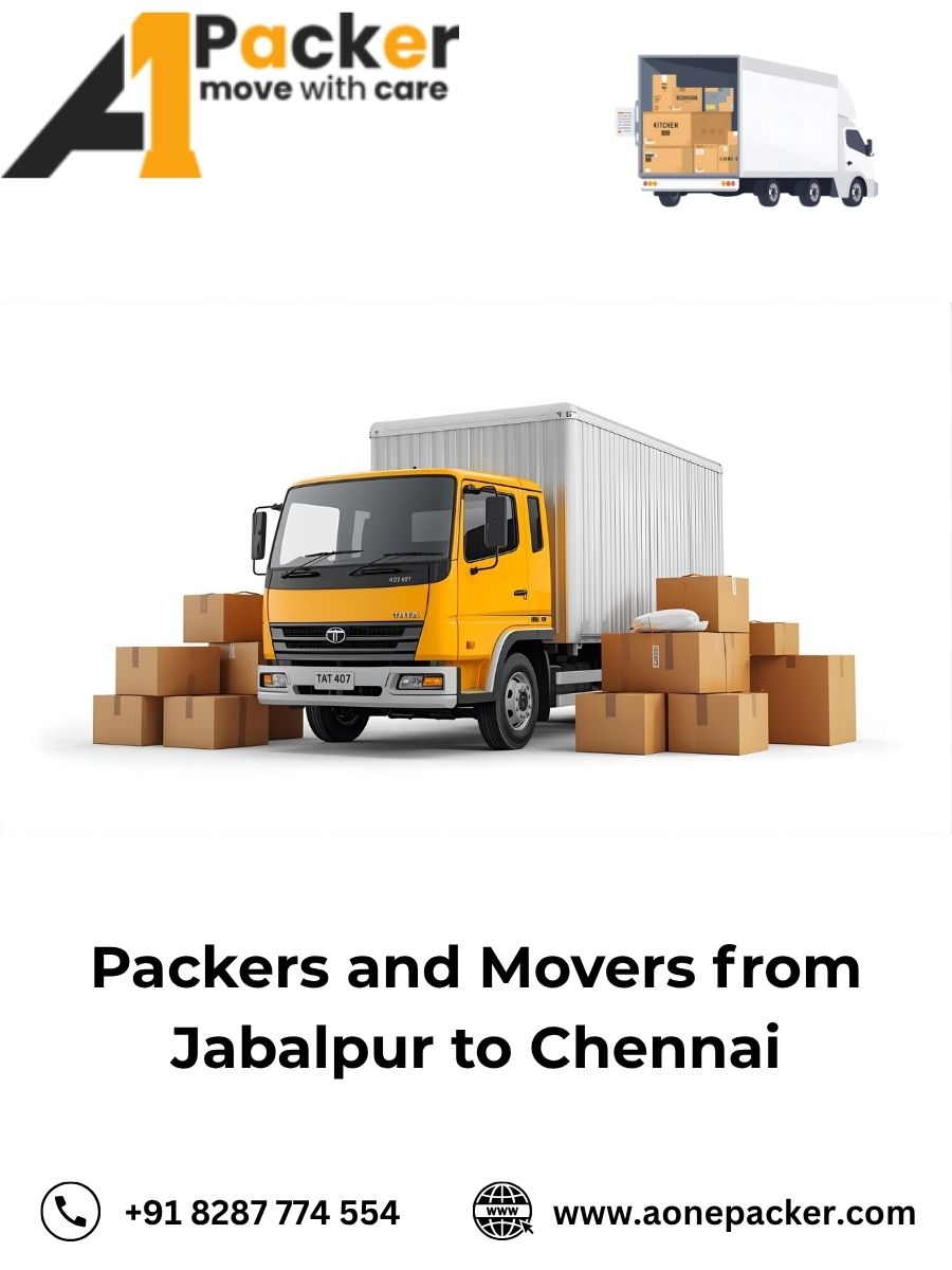 Fast Packers and Movers Jabalpur to Chennai
